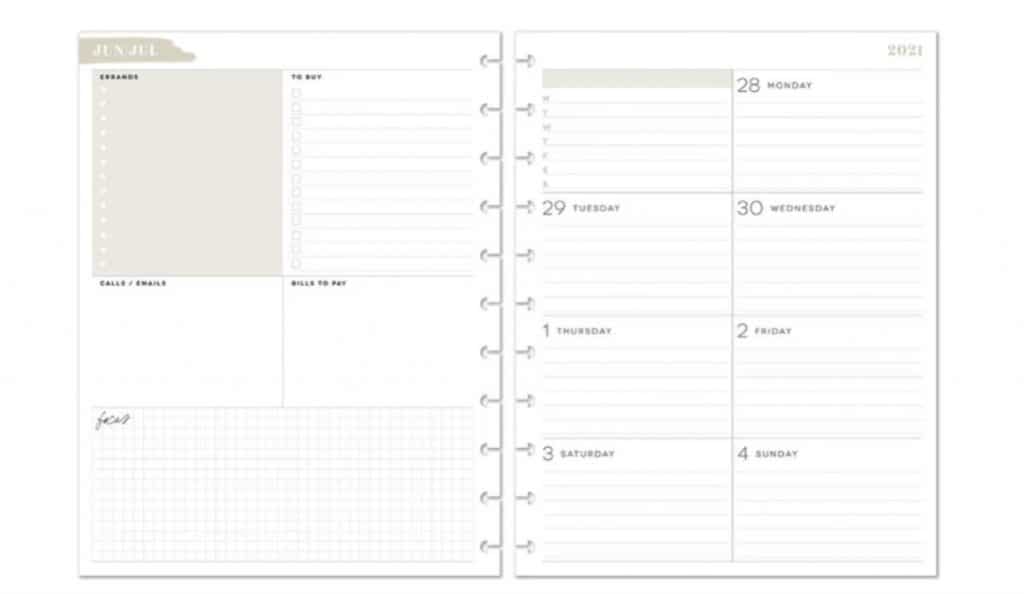 Your Guide to Different Planner Layouts Types