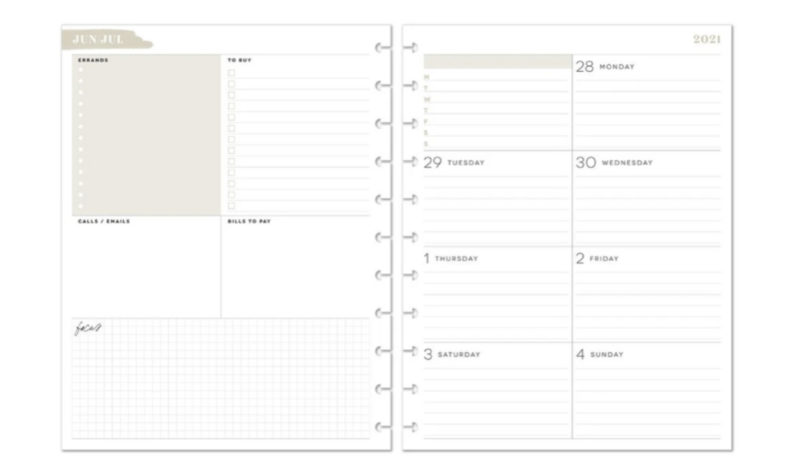 Your Guide to Different Planner Layouts Types